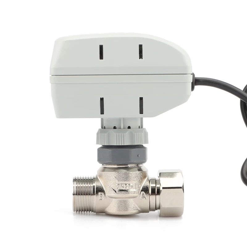 Two-way Stop Valve Fan Coil Electric Valve Water Odm Normal Temperature ...