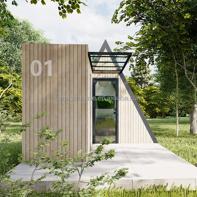 Prefabricated House A Frame Triangle House Tiny House Cabin Triangle ...