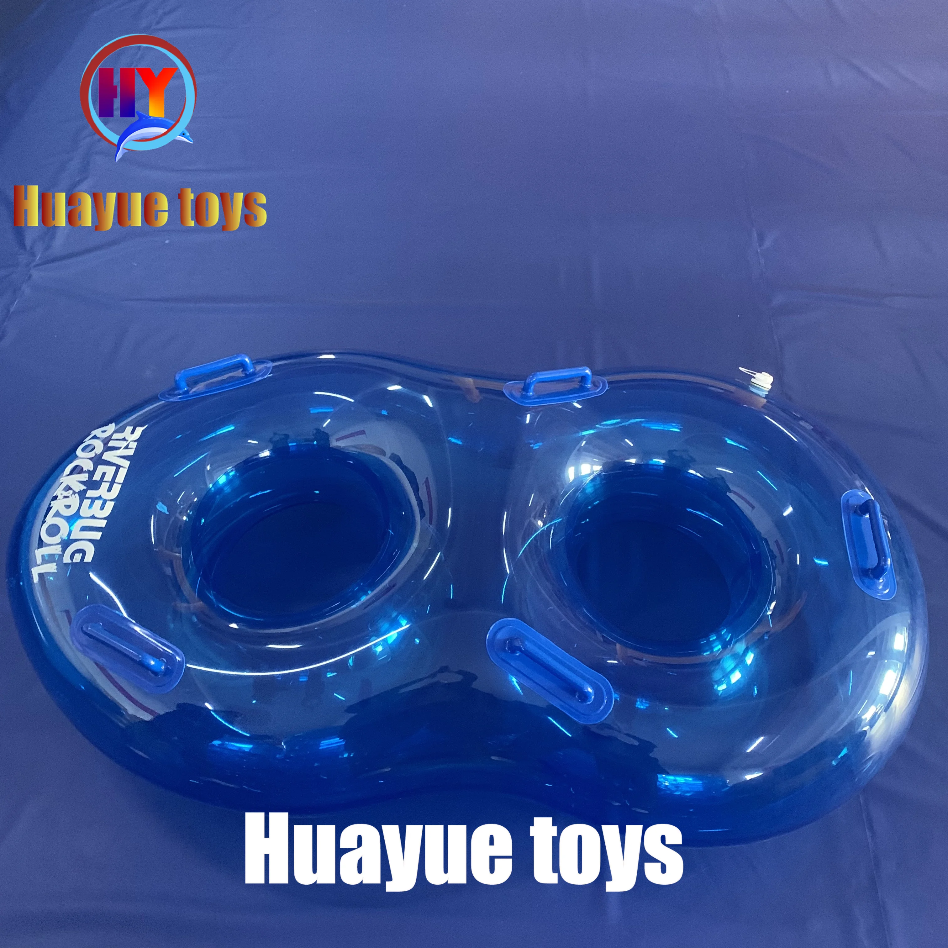 Commercial Round Raft Tube Inflatable Water Park Raft Slide Heavy Duty ...