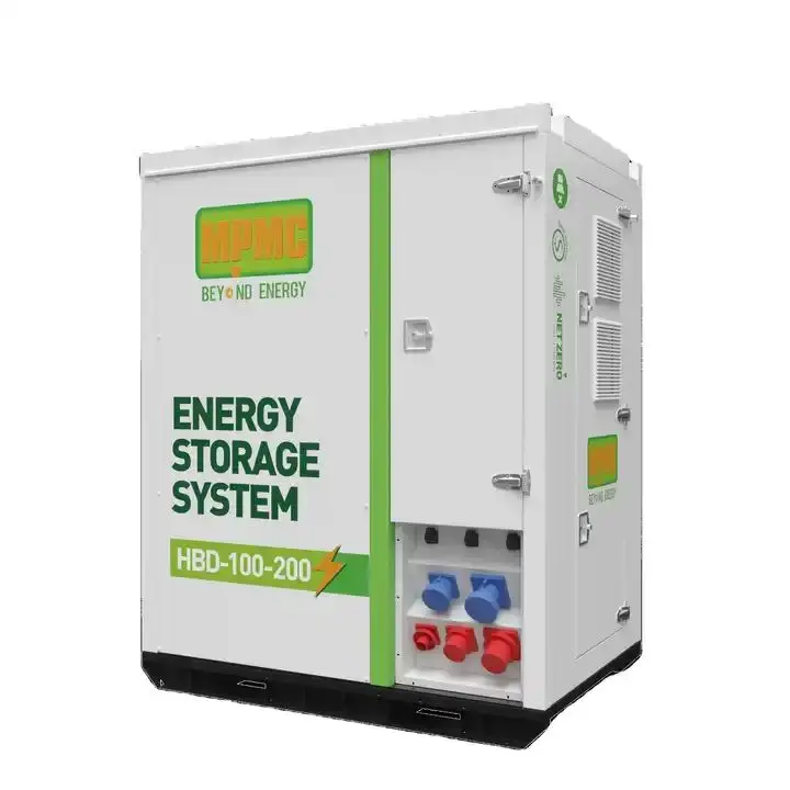 MPMC Commercial BESS High Voltage 200KWH 100KW Lithium Ion Battery ...