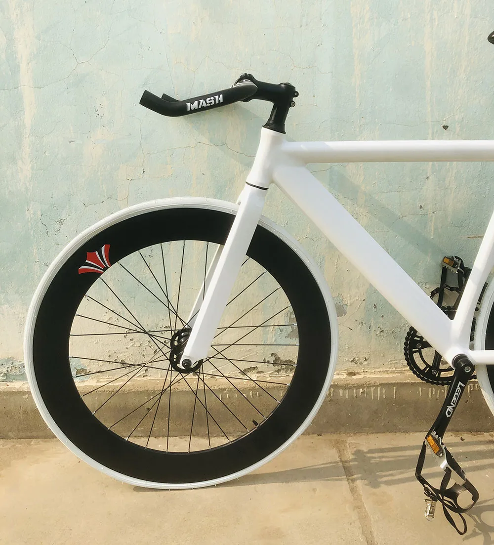 Aluminum Alloy Fixie Bicycle 700C V Brake - 70mm Rim Wheel