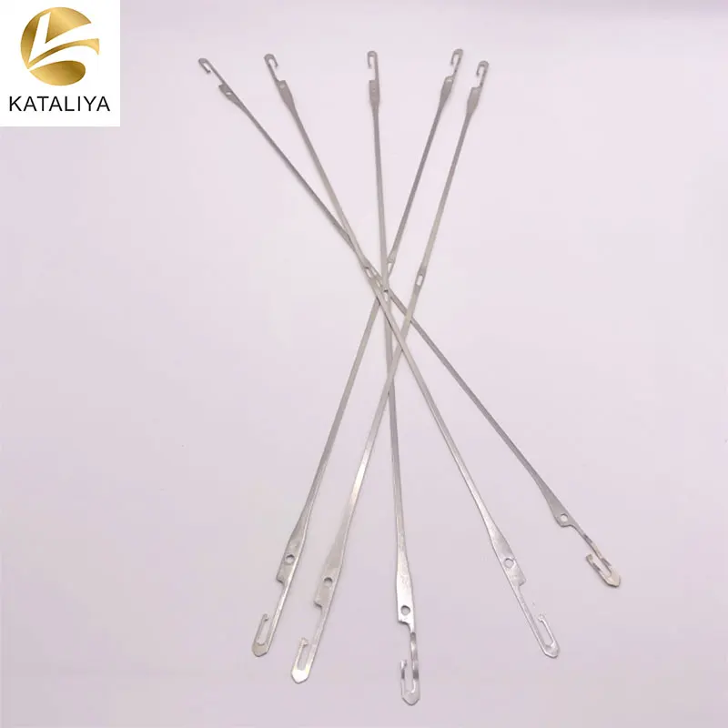 Customized Loom Drop Wire Jacquard Steel Flat Heald For Textile Drawing ...