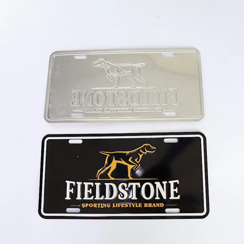 Custom Brand Name Number Plate United States Surrounds Perfomance Decor ...