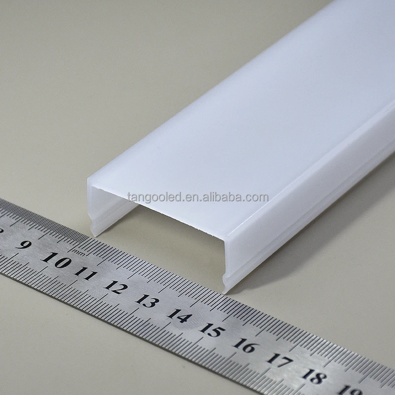 Extruded Custom Plastic Extrusion Light Diffuser Plastic Lampshade ...