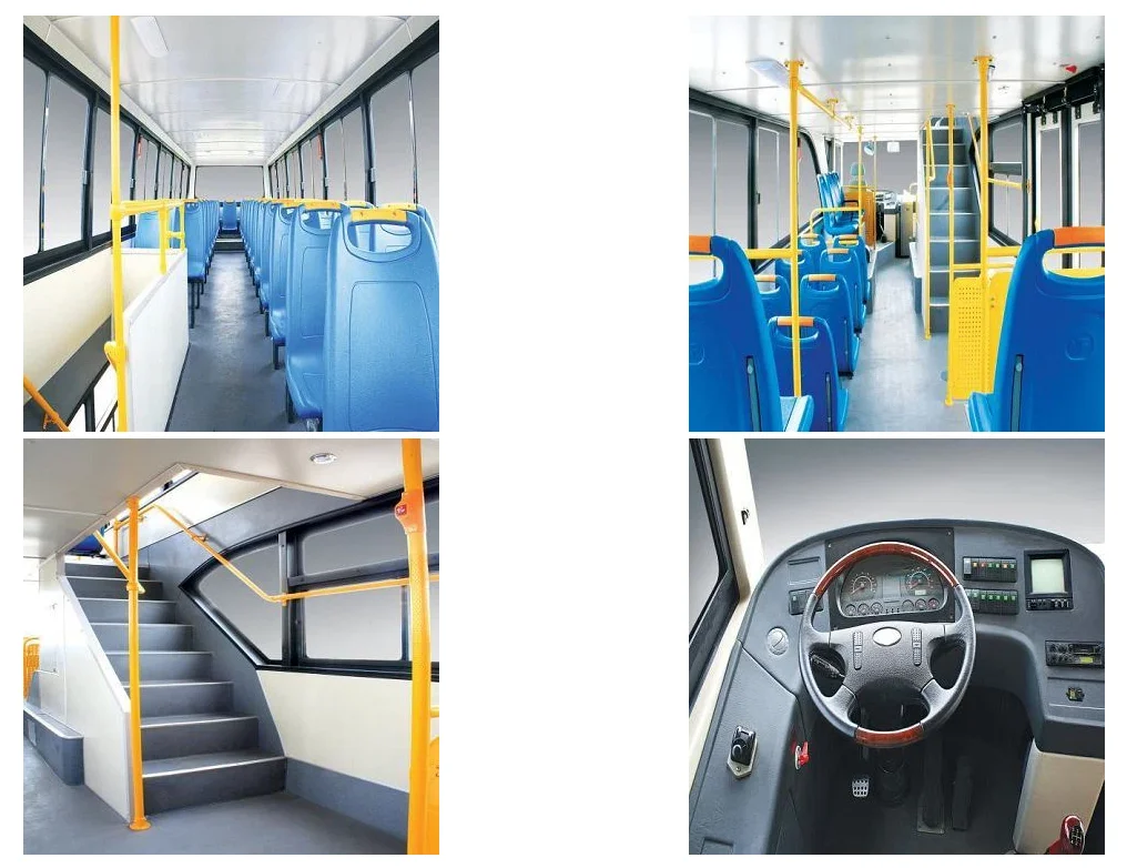 2 Floors Double Decker Big Bus High Bus Large Capacity Of Passengers ...
