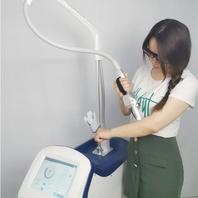 Professional Aesthetic 755nm Alexandrite Laser Long Pulse Nd Yag Laser ...