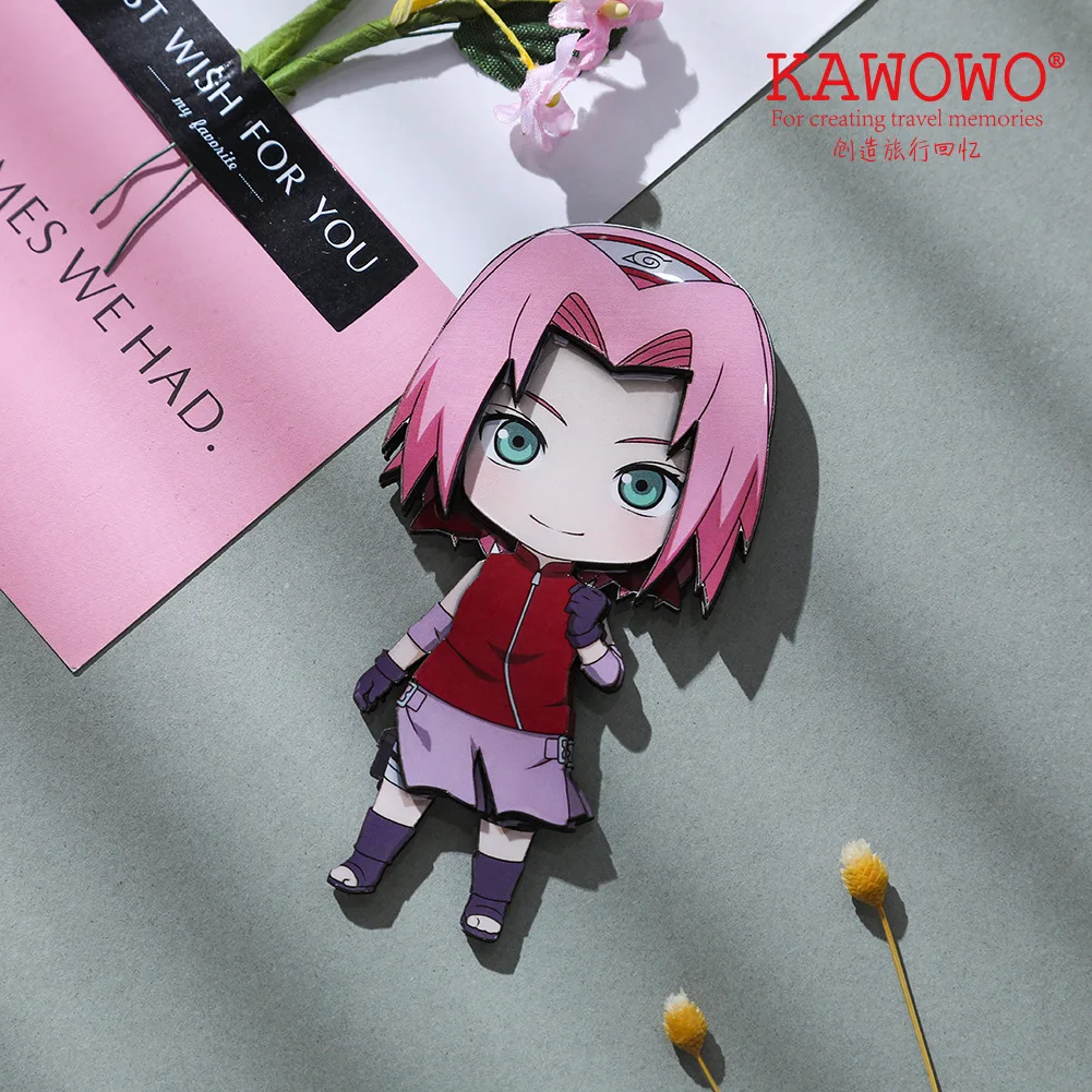 3d Refrigerator Magnets Anime Namikaze Uzumaki Hatake Character Kakashi ...