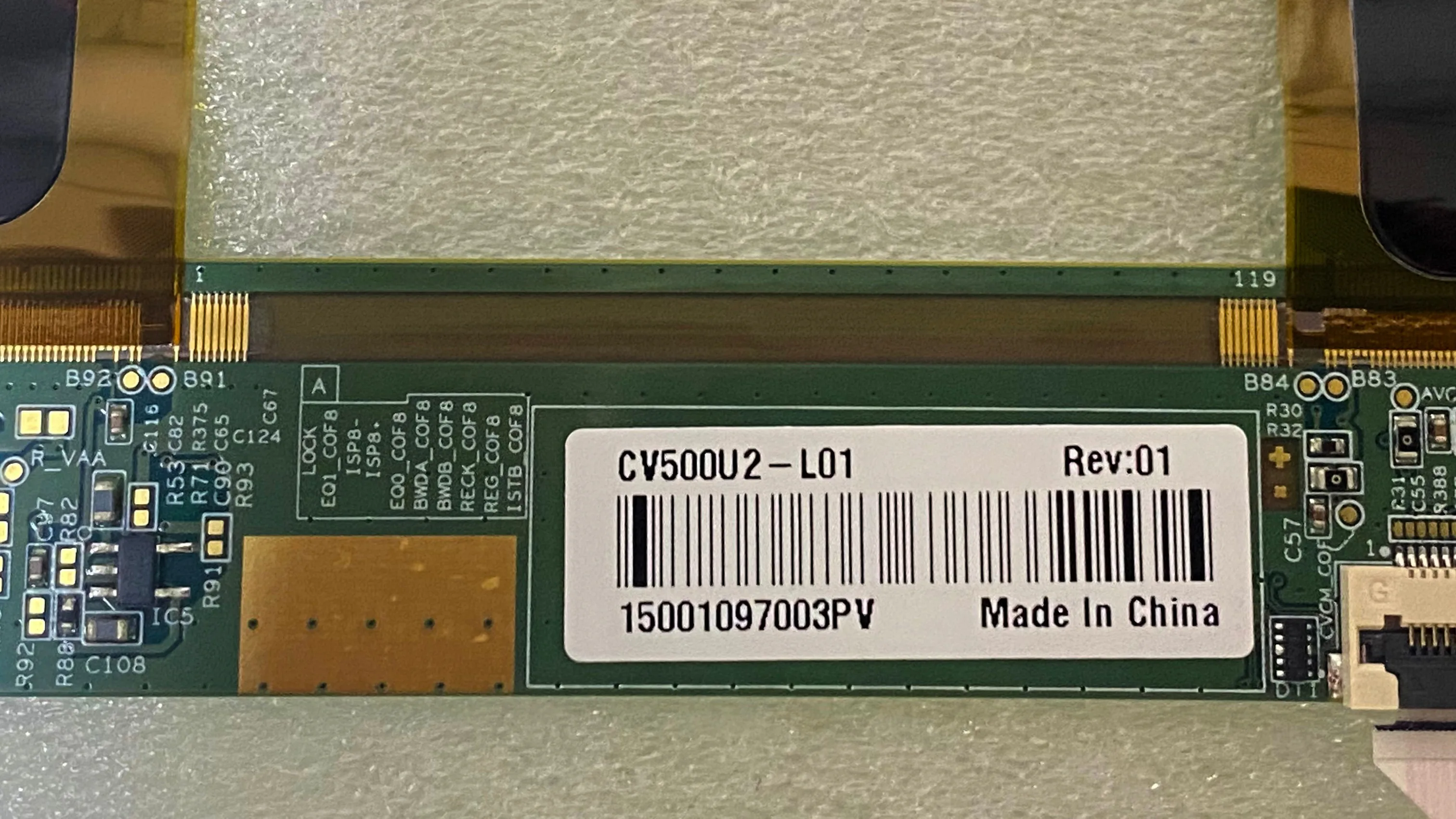 Chot 50 Inch Cv500u2 China Tv Open Cell Replacement Led Screen Lcd Tv ...