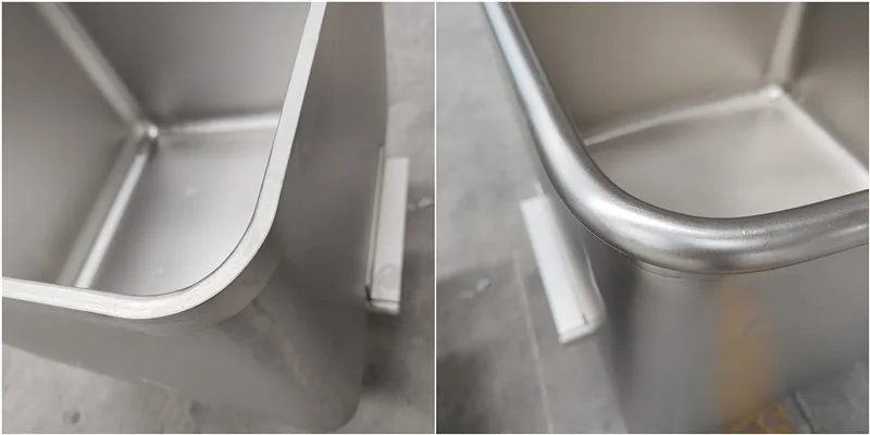 SUS304 200L Skip Car Trolley Lifting Machine Stainless Steel Meat ...