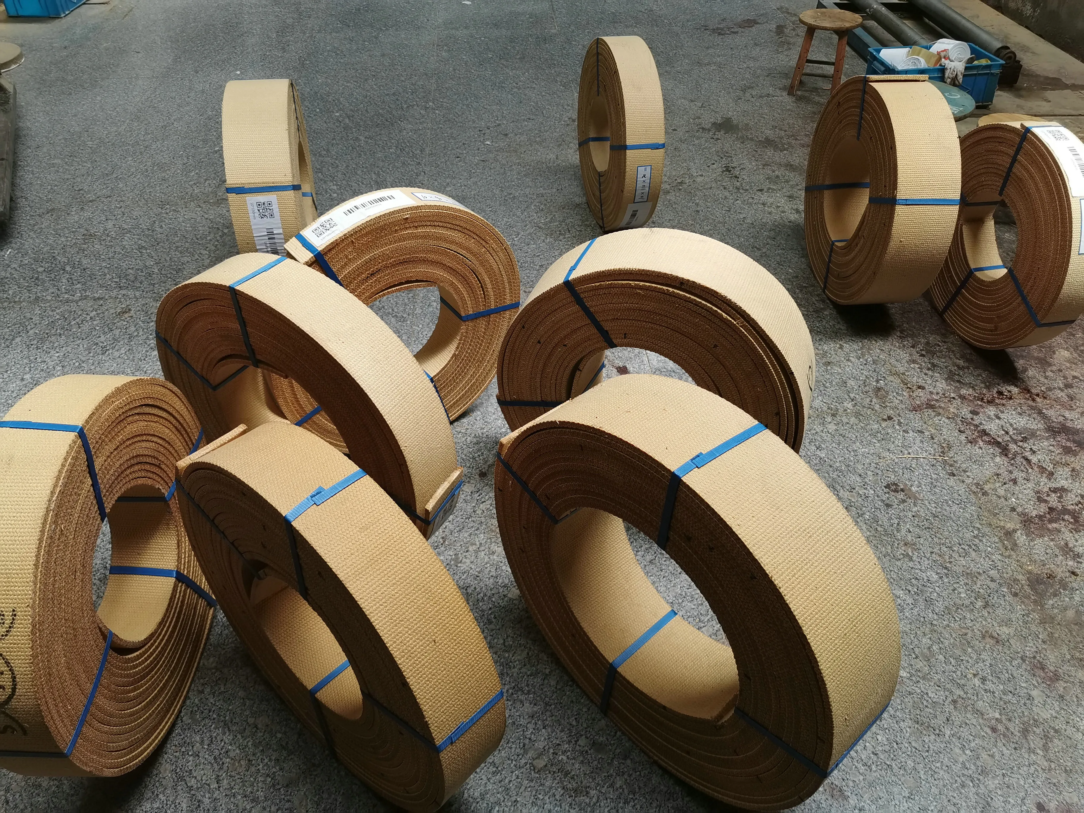 Non-asbestos Ship Friction Material Brake Lining Rolls