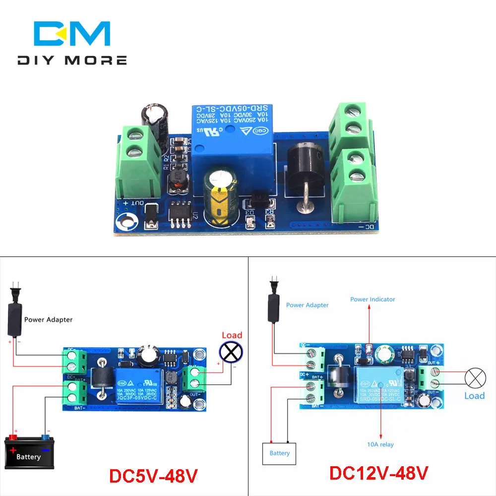 Power-off Protection Module Automatic Switching Module 5v-48v Ups ...