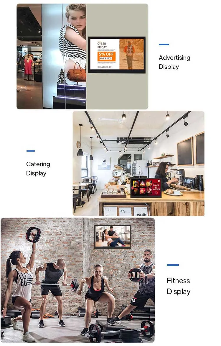 10 Inch Interactive Display Advertising Player - Wifi Android