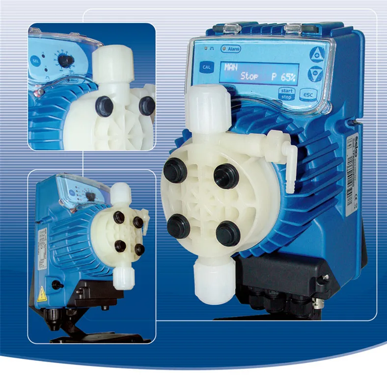 Chlorine Automatic Chemical Dosing Pump 200L - 500L/Hour Capacity for ...