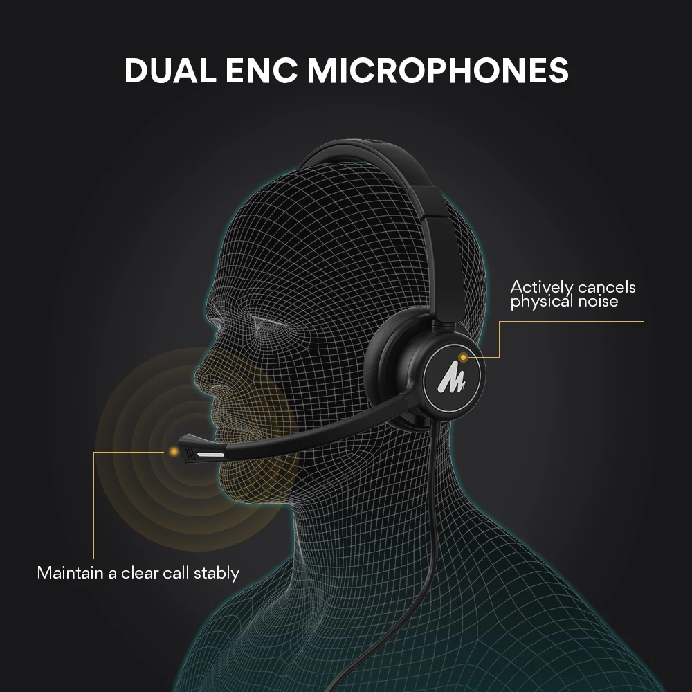 Buy Wholesale China Wire Headphones Earphones Office Computer Usb Wired ...