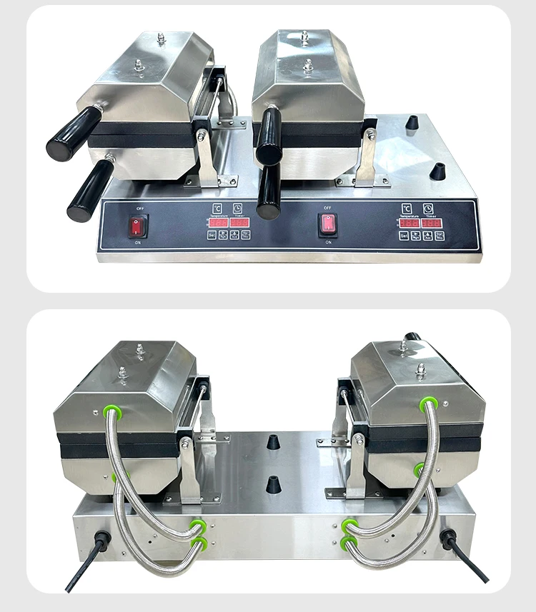 Japan Taiyaki Fish Shape Waffle Maker Commercial Electric Snack Taiyaki ...