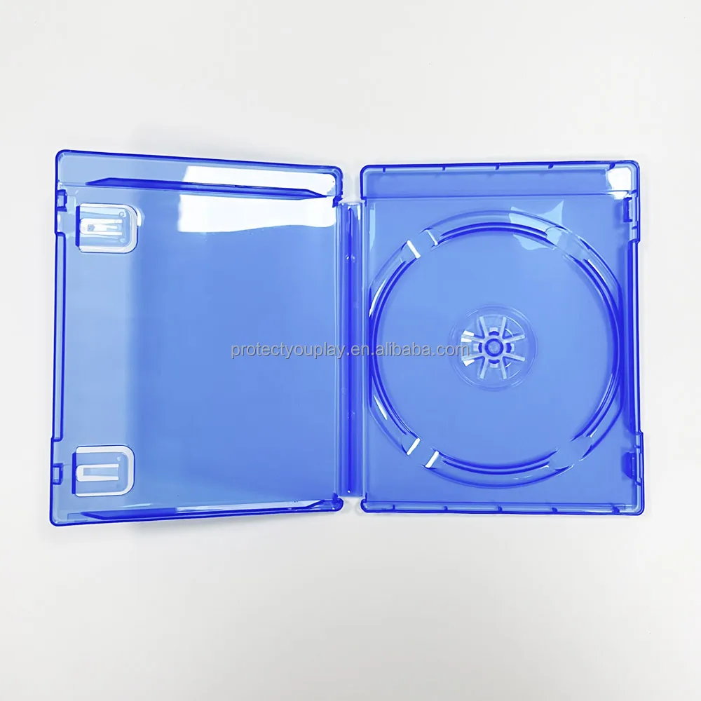 Cd Case Dvd Plastic Storage Case 14mm Blu-ray Single Bluray Box For Ps4 ...