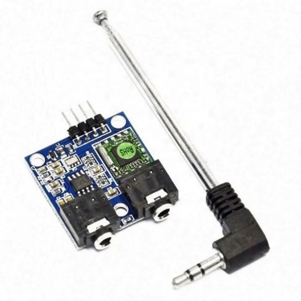 76-108mhz 5v Tea5767 Fm Stereo Radio Module With Cable Antenna - Buy ...