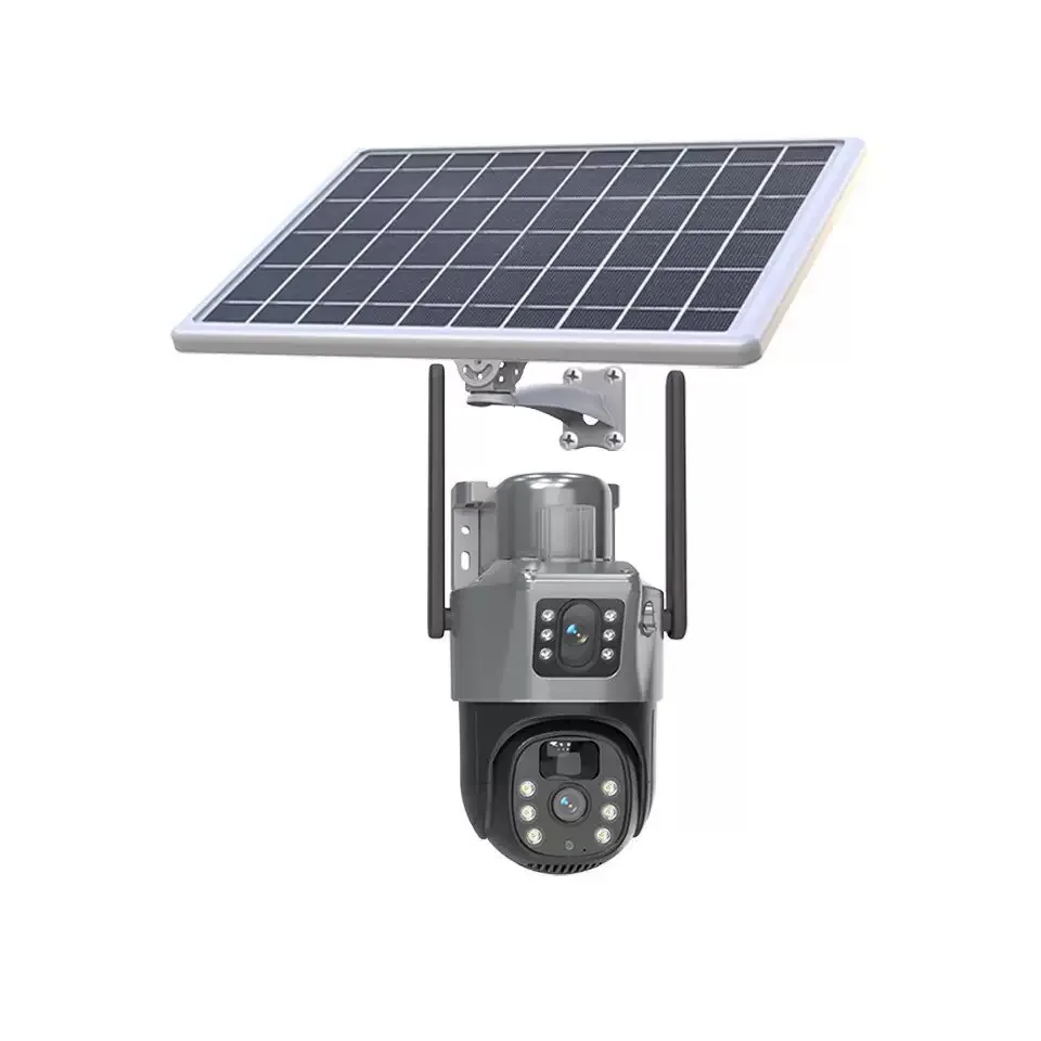 2026 4K Outdoor 4G Solar Camera Home Full Color Night Vision Motion ...