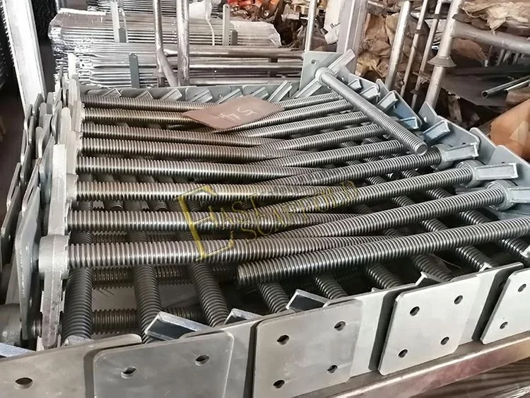 Construction Material Mobile H Frame Scaffolding 8 Inch Caster 8 ...