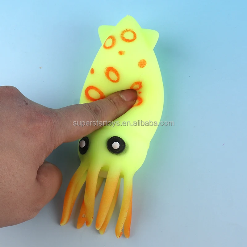 Squishy Squid Stress Toy - Sensory Fidget for Anxiety Relief