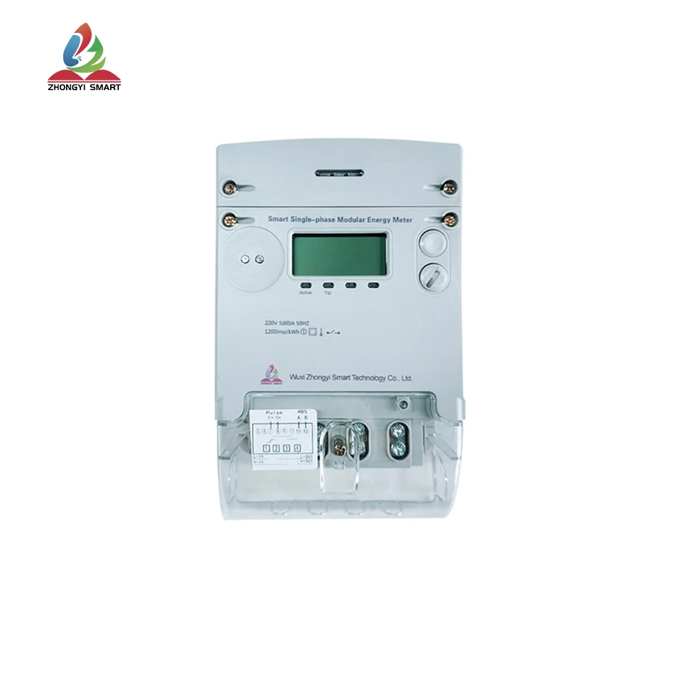 IEC Standard Single Phase Energy Meter with Removable LoRawan NB WIFI ...