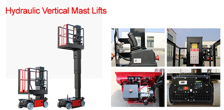 SDYC Self-Propelled Vertical Mast with Jib - Free Shipping
