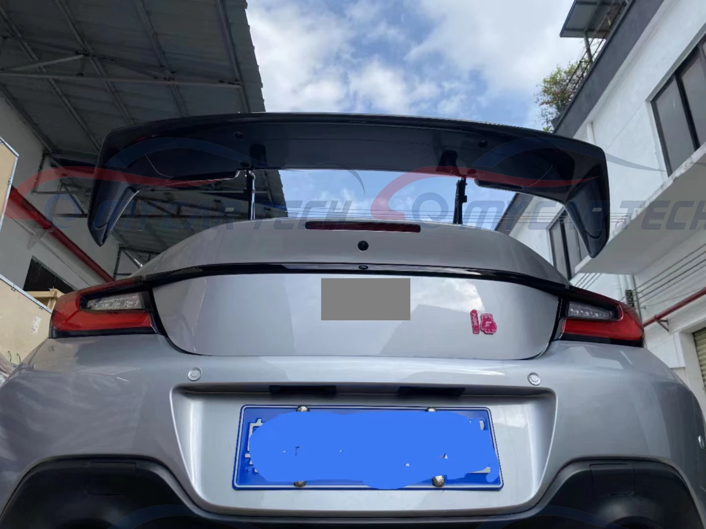 Carbon Fiber Rear Spoiler Rear Wing For Toyota Gr86 Brz Zd9 Sti - Buy ...