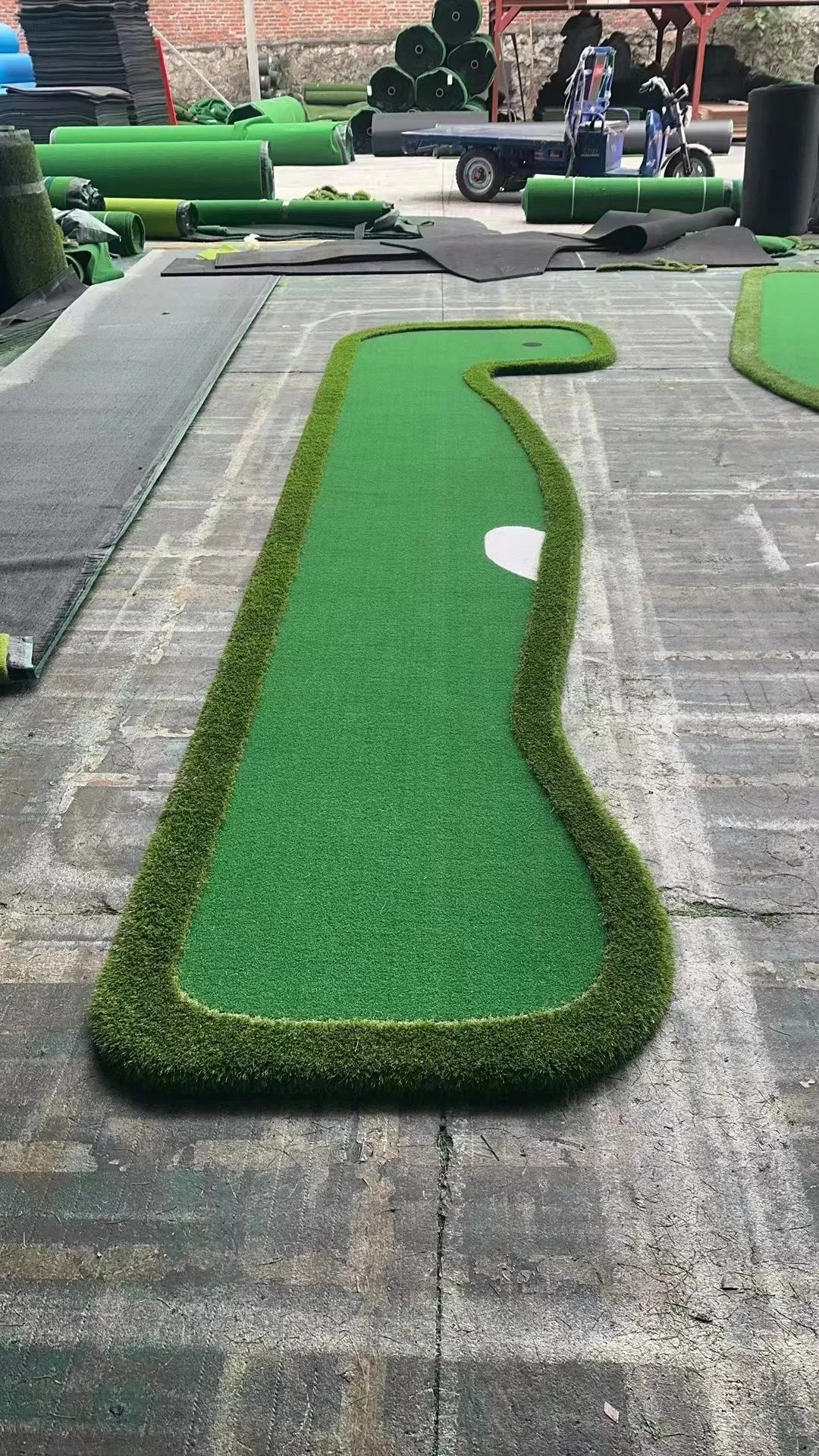 Pgm Gl006 Custom Mini Golf Course Artificial Grass Putting Green Mat ...