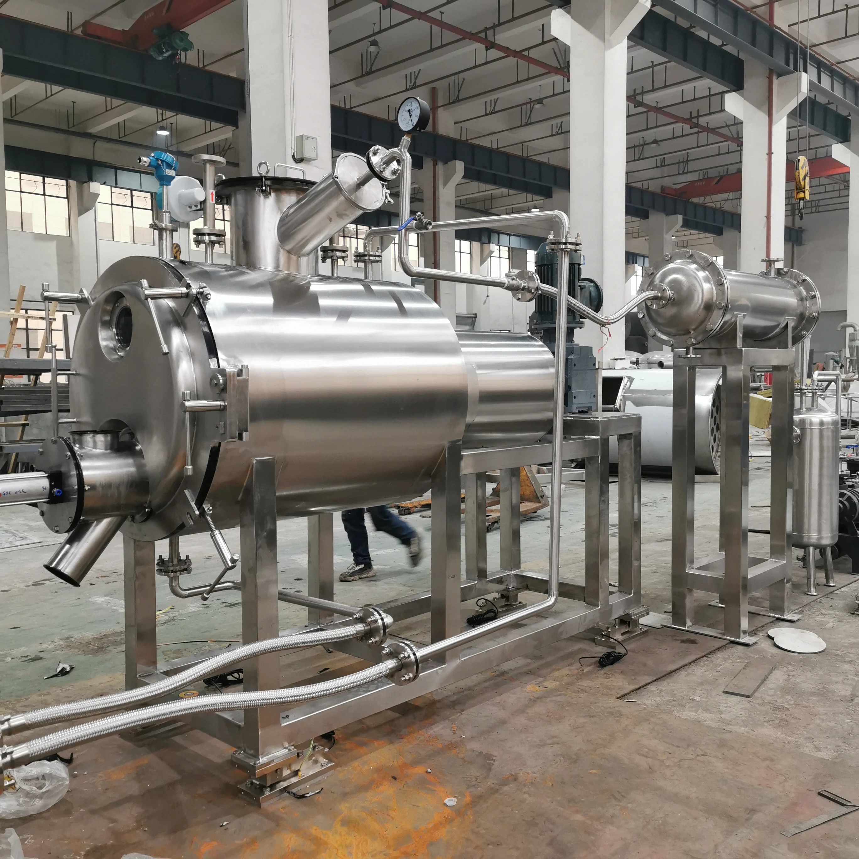 Industrial Vacuum Dryer Heat Sensitive Materials Vacuum Harrow Dryer ...