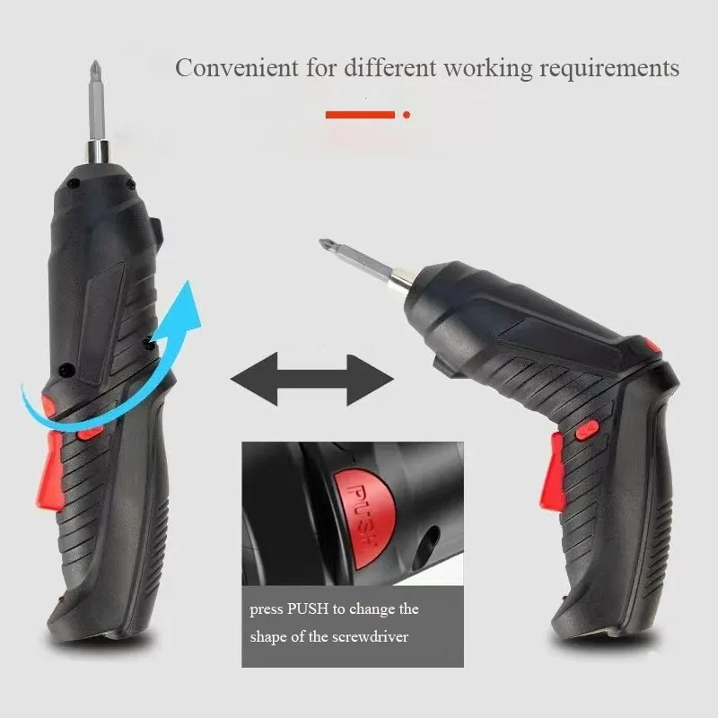 Ananke Tools 3.6V Battery-Powered Mini Electric Screwdriver DIY ...