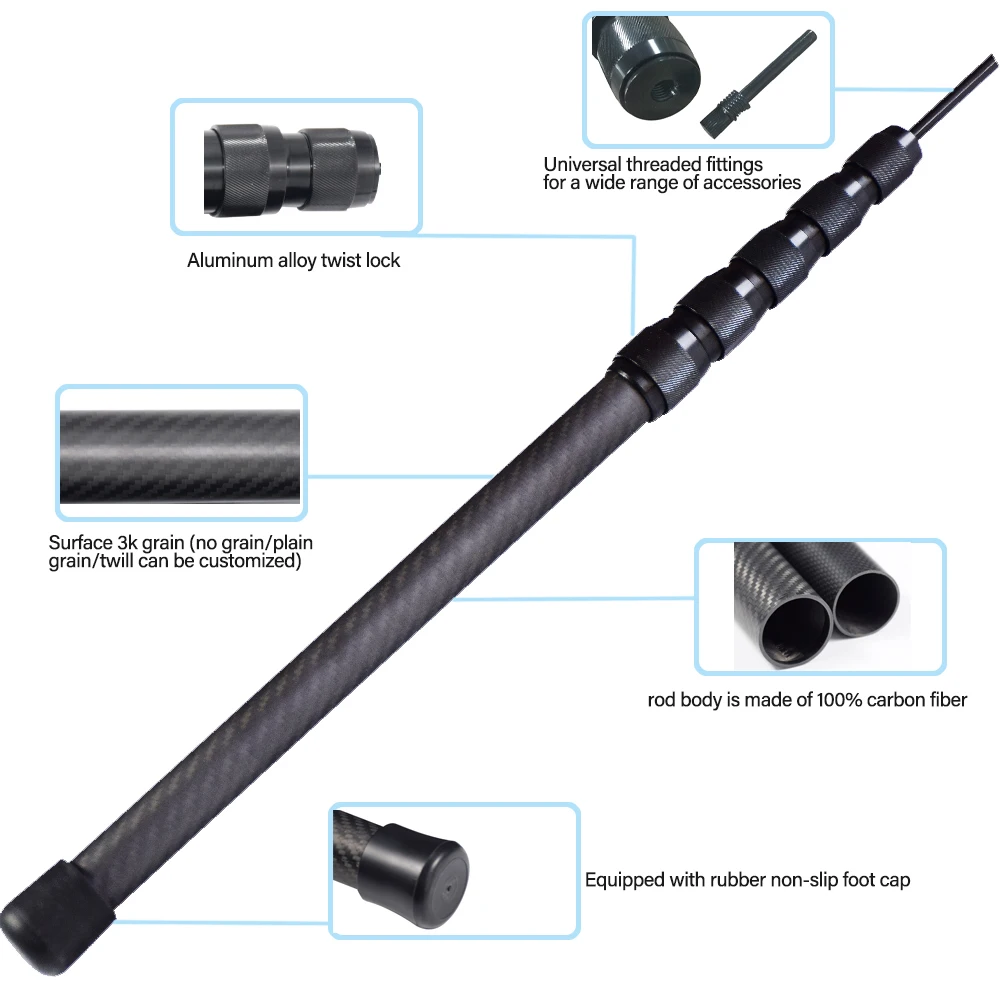 Sw Custom Telescopic Poles 10m 15m 30ft 45ft 70ft Telescopic Pipe ...