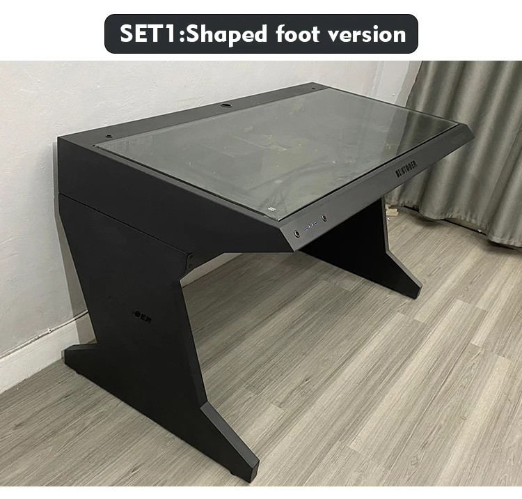 High-End Computer Case with Built-In Transparent Design & Integrated ...