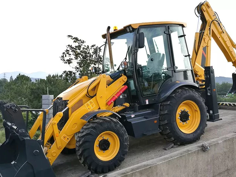 LIUGONG High Quality Tractor Loader Backhoe Excavator 777A