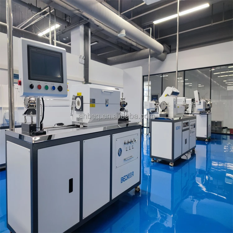 Laboratory Sliding Rtp Vacuum Tube Furnace With Quartz Tube & Digital ...