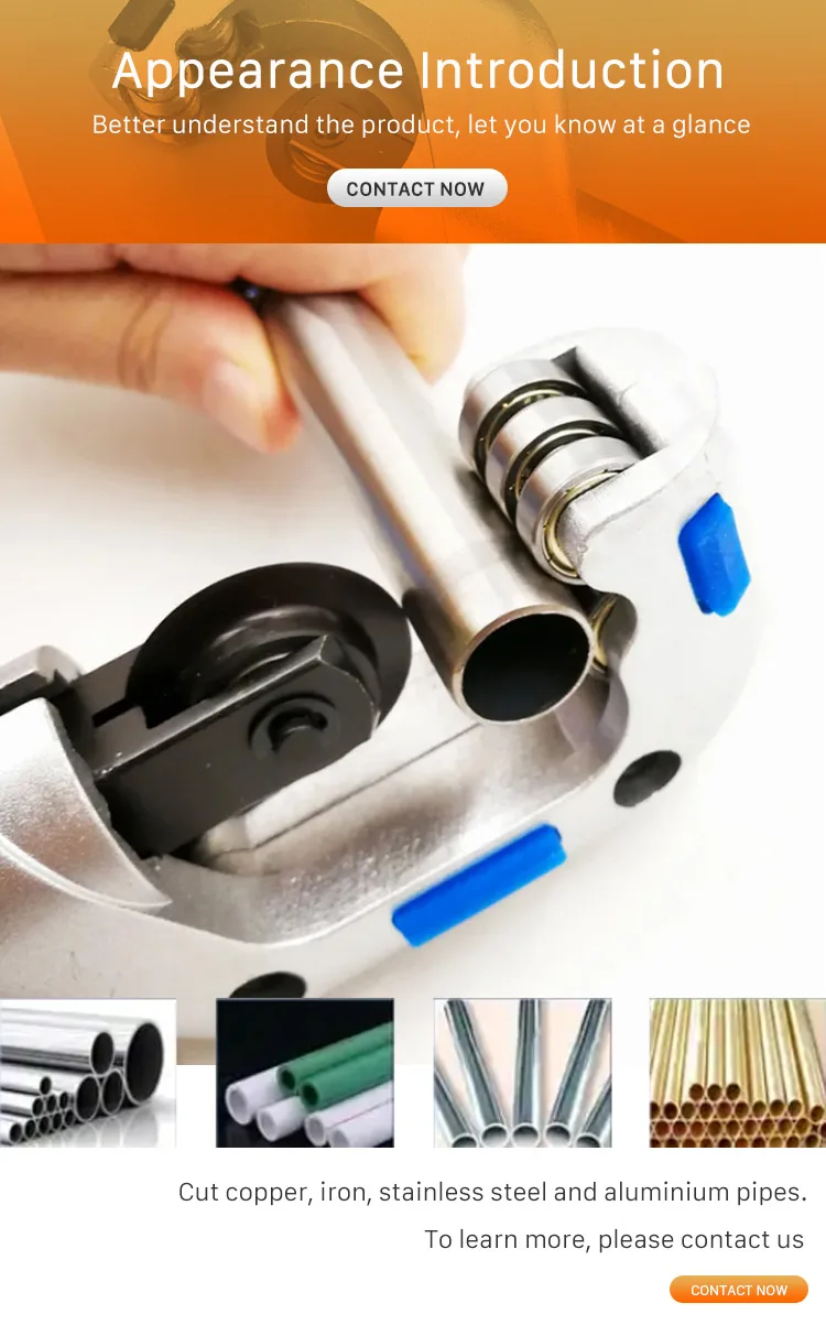 Roller Type Refrigeration Tool Hand Copper Tube Cutter - Buy Hand ...