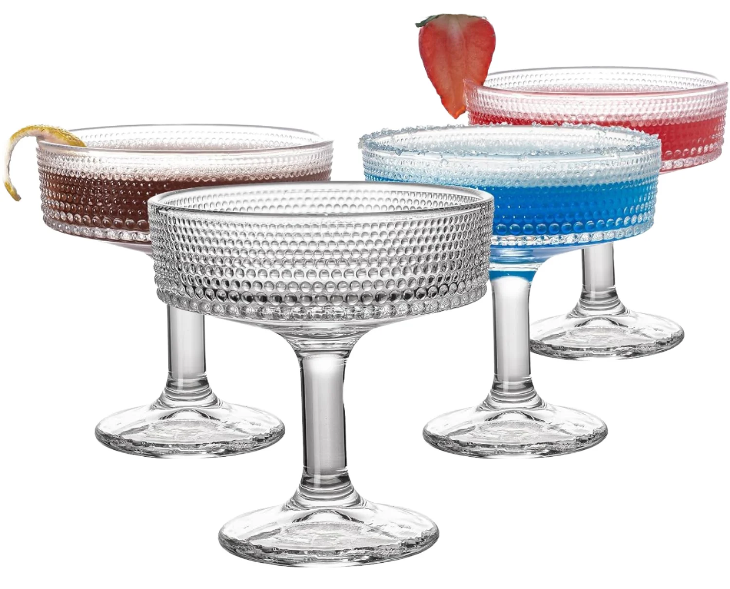 Fancy Cocktail Glasses - Custom Logo Designed Drinking Cups