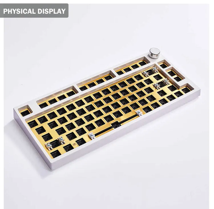 Aluminum Custom Machined Keyboard Case Anodized Pvd Cnc Machining ...
