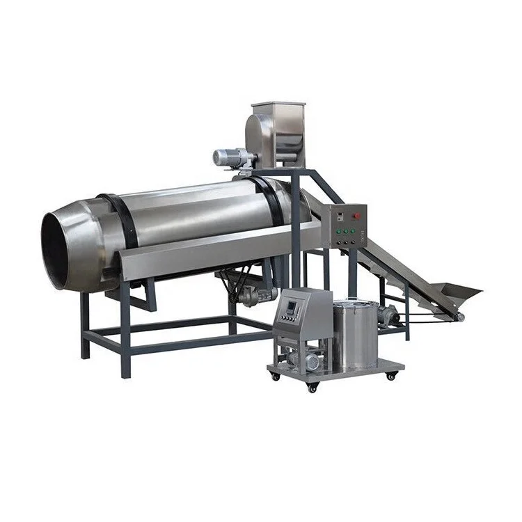 Rotary Drum Caramel Coating Machine/Drum Peanut Sugar Coating Machine ...