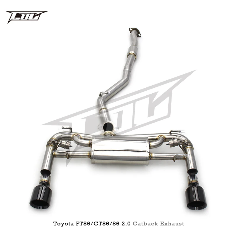 Boska Catback Exhaust for Toyota GR86/FT86/GT86/86 2.0