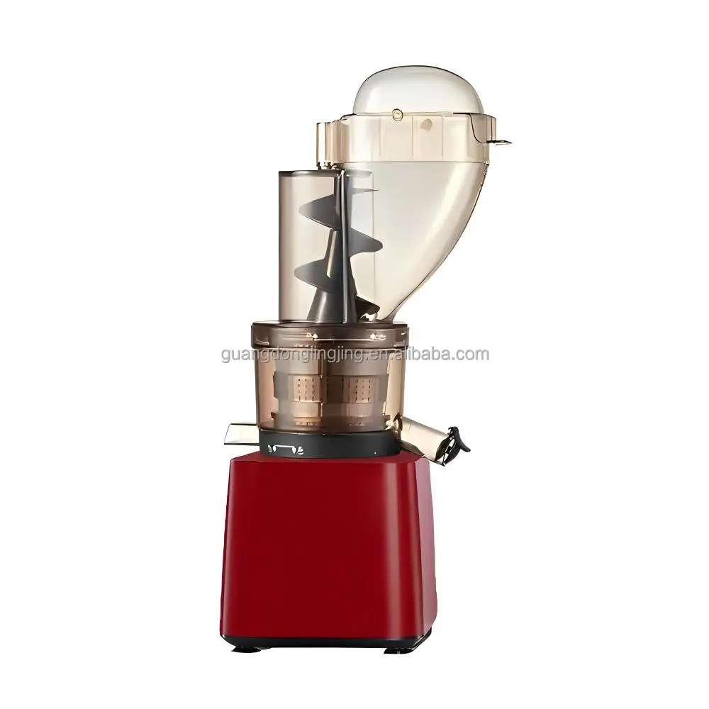500W Ling Jing Commercial Juicer Masticating Wide Feed Chute Slow Speed ...