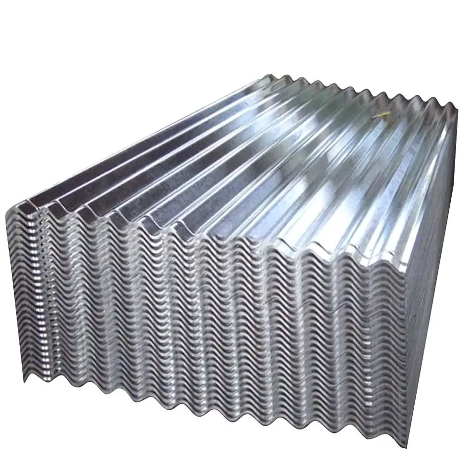 22 Gauge Anti-finger Galvanized Durable Corrugated Sheet Plate for Home ...