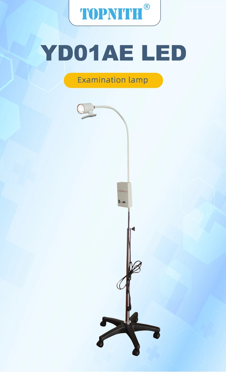 Medical Mobile Stand Height Adjustable Led Inspection Light Portable ...