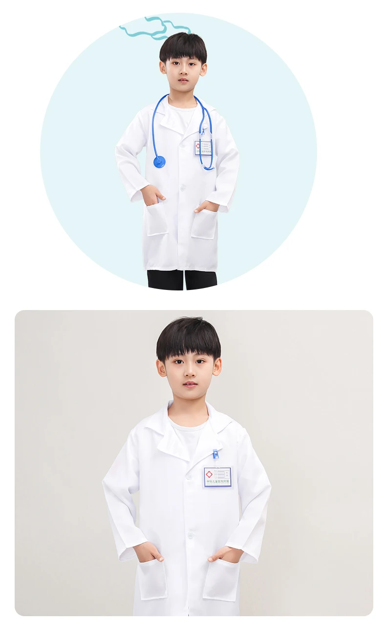 Cheap Promotional Kids Doctor Costume - Career Day Cosplay