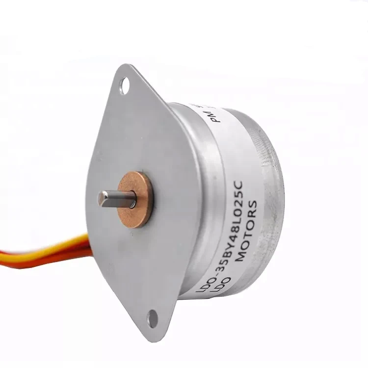 7.5 and 15 Degree 35mm 12V PM Stepper Motor for Lock Door
