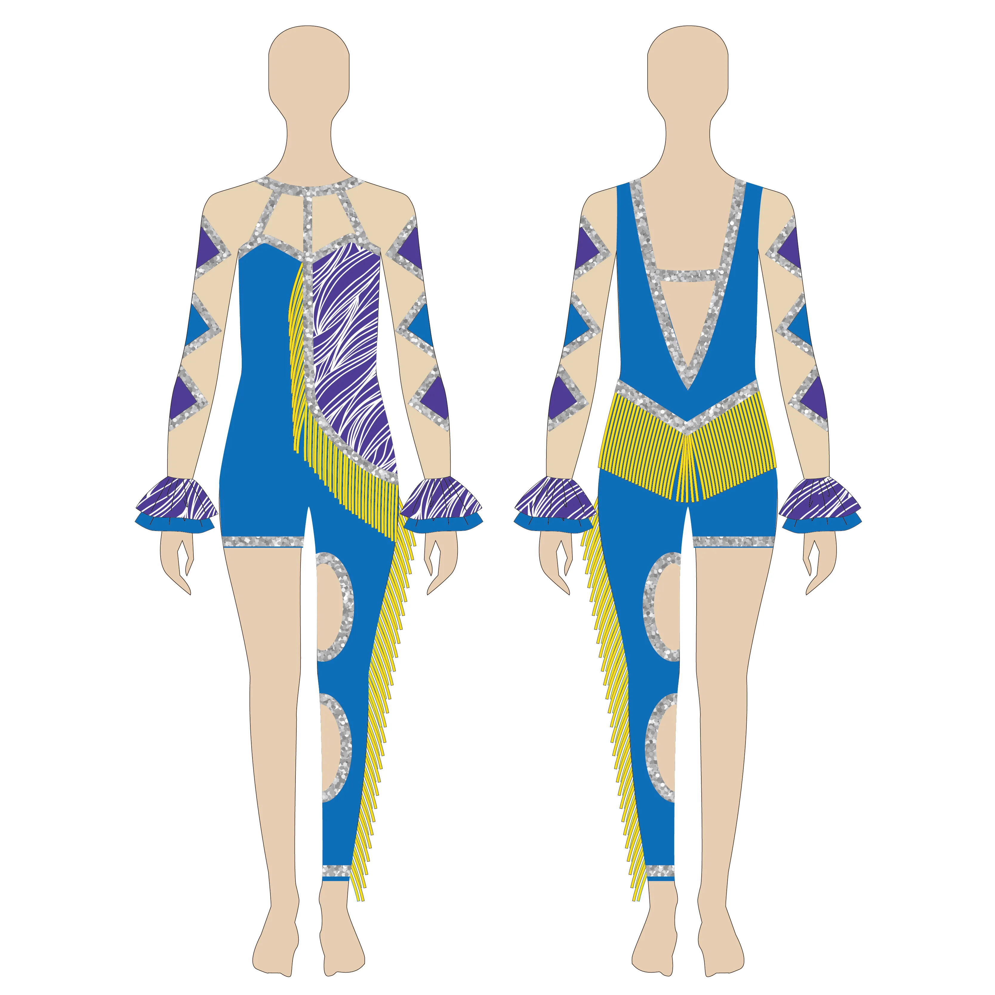 Custom Majorette Uniforms - Sexy Dance Outfits & Jumpsuits