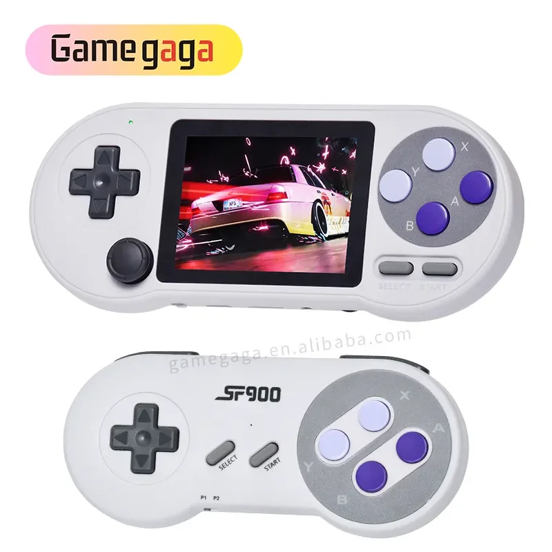 Sf2000 Handheld Game Player 3inch Built In 6000+ Retro Games 16gb Dual ...