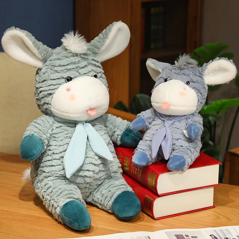 Cartoon Little Donkey Macaron Cute Little Donkey Stuffed & Plush Toy ...