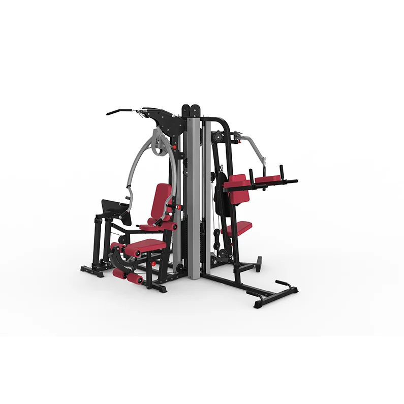 5 Station Multi Jungle Commercial Gym Equipment Multi Function Gym ...