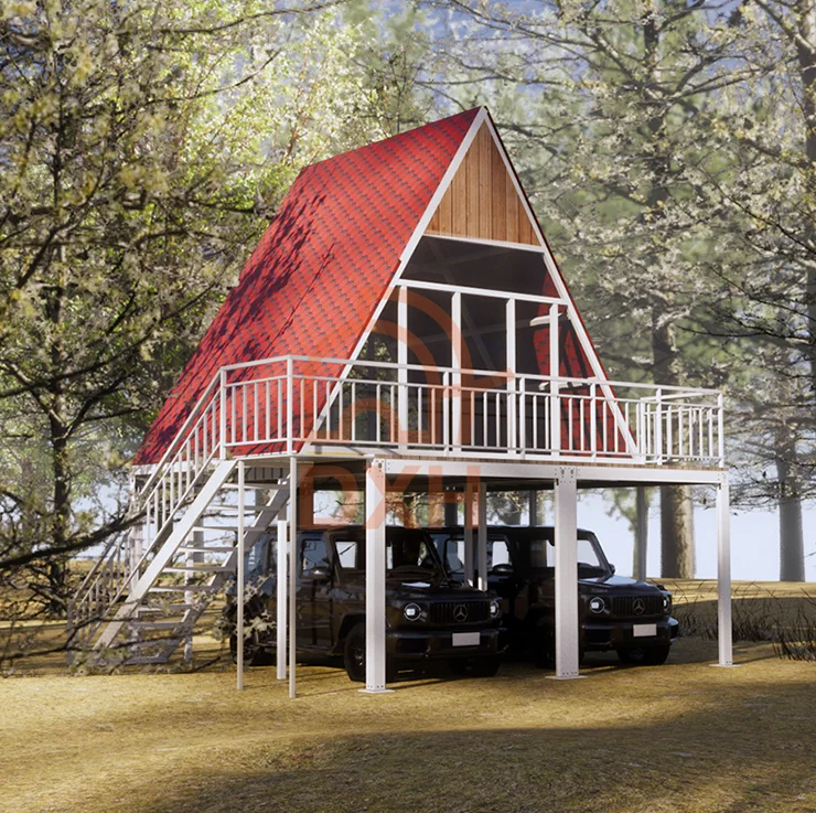 manufacture custom pre fab modular triangle cabins modular mobile ...