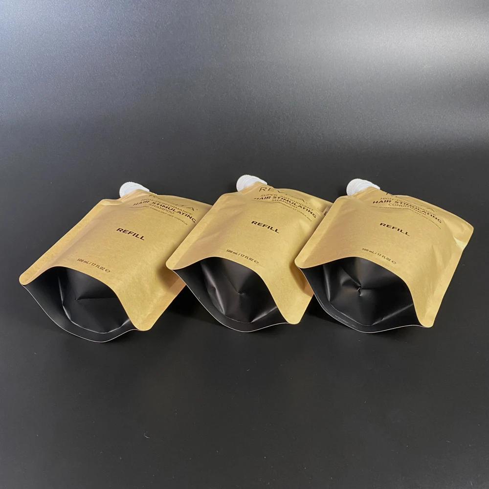 Custom Printed ECO Friendly Biodegradable Liquid Bags